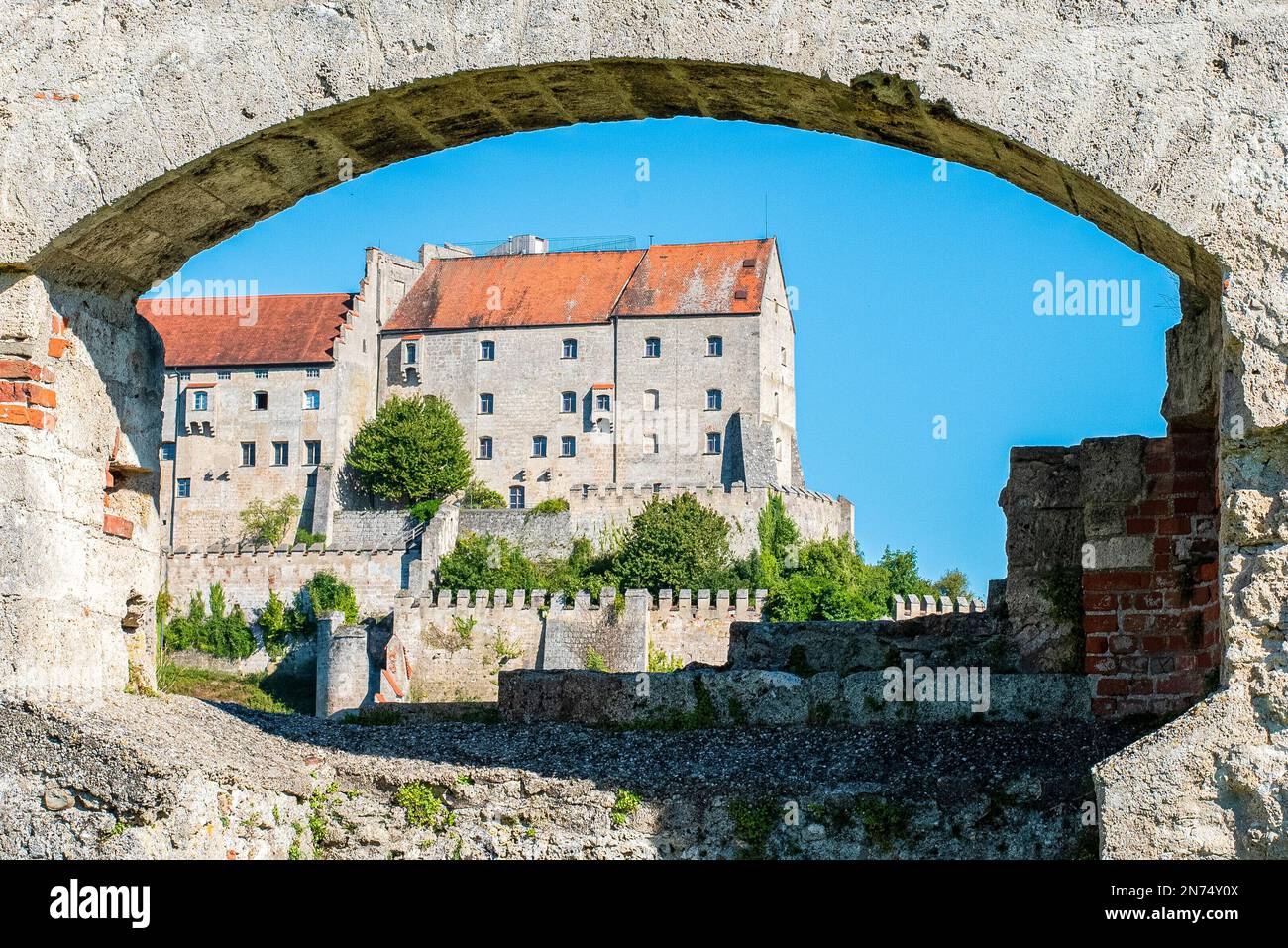 Burghausen Castle in Bavaria, the longest Castle in the World, Germany ...