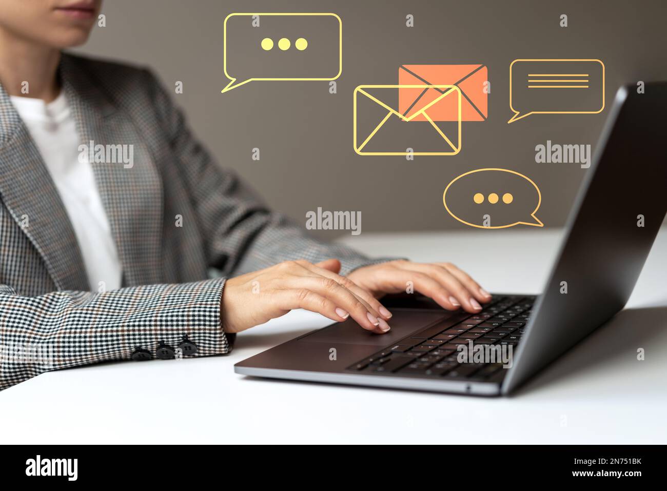 Corporate emails hi-res stock photography and images - Alamy