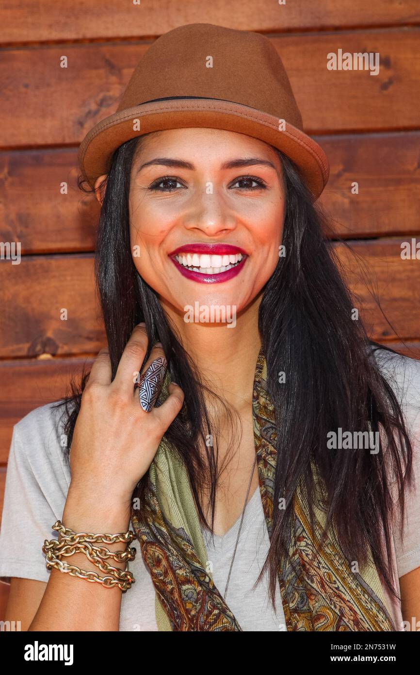 Actress Miranda Rae Mayo attends the Beauty & the Beast Swag Lounge at ...