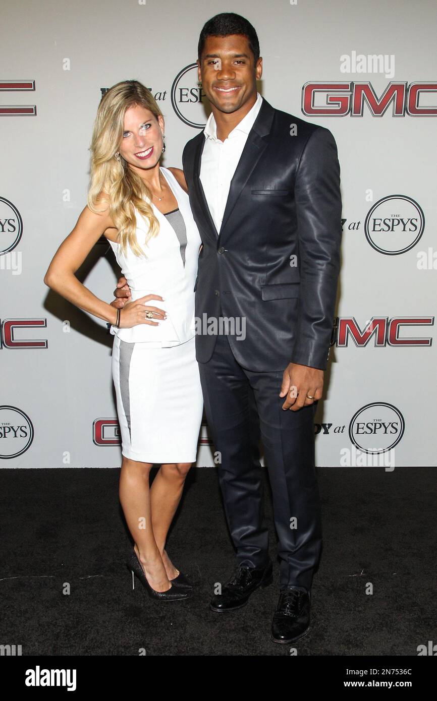 Football player Russell Wilson and wife Ashton Meem at the Body at ...