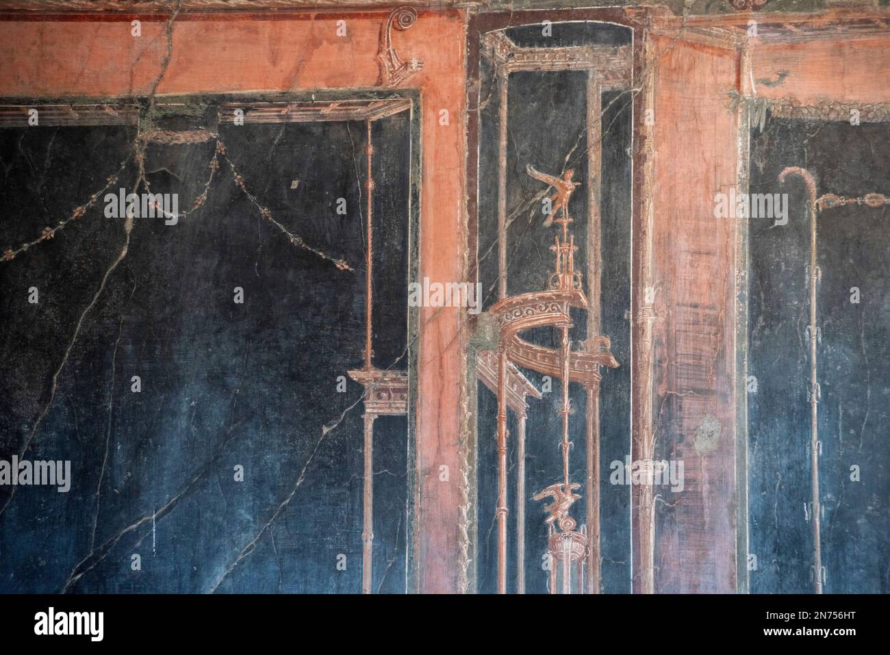 Herculaneum wall painting hi-res stock photography and images - Alamy