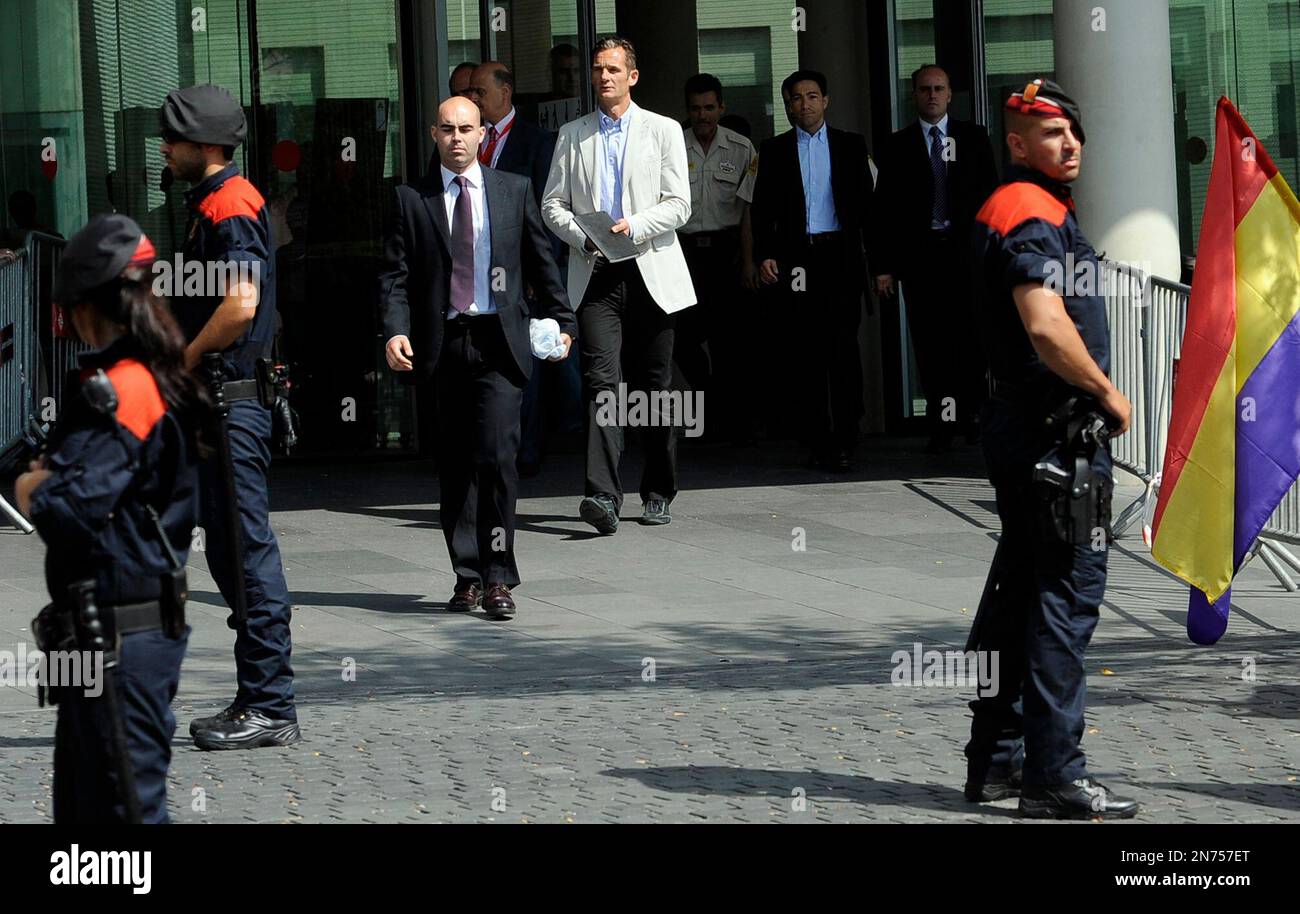 Inaki Urdangarin, the Duke of Palma, and husband of Spain's Princess ...
