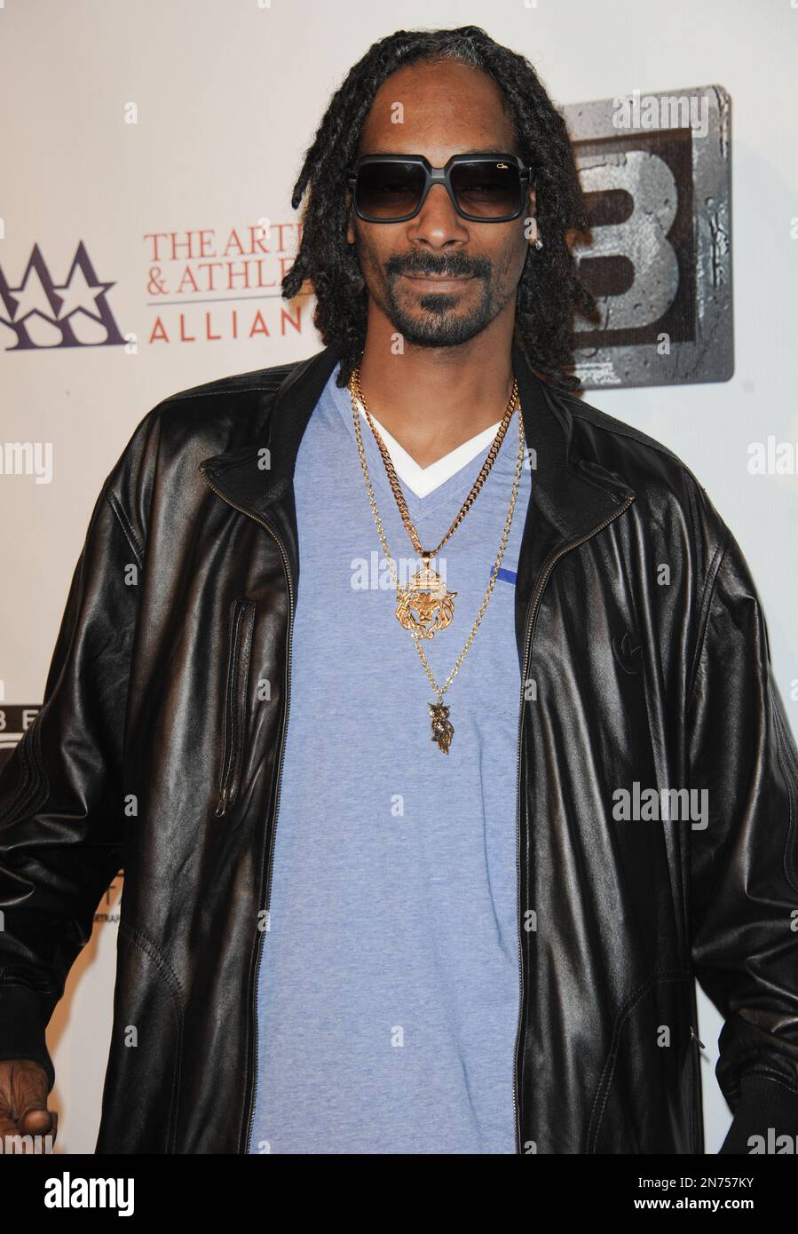 Snoop Lion arrives at the 8th Annual Bear Trap Entertainment All-Star Celebrity Kickoff Party at ...