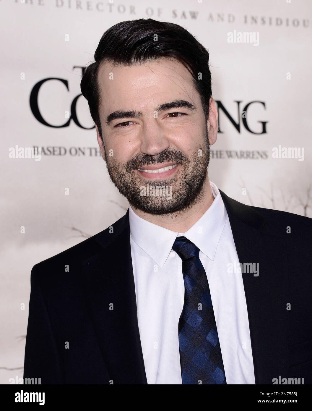 Actor Ron Livingston arrives at the LA Premiere of "The Conjuring" at ...
