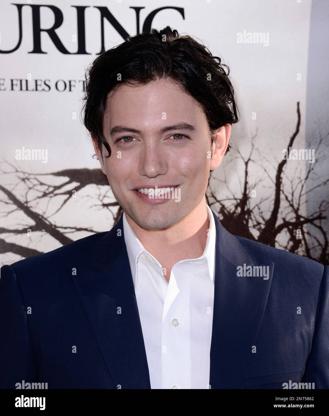 Actor Jackson Rathbone arrives at the LA Premiere of "The Conjuring" at ...