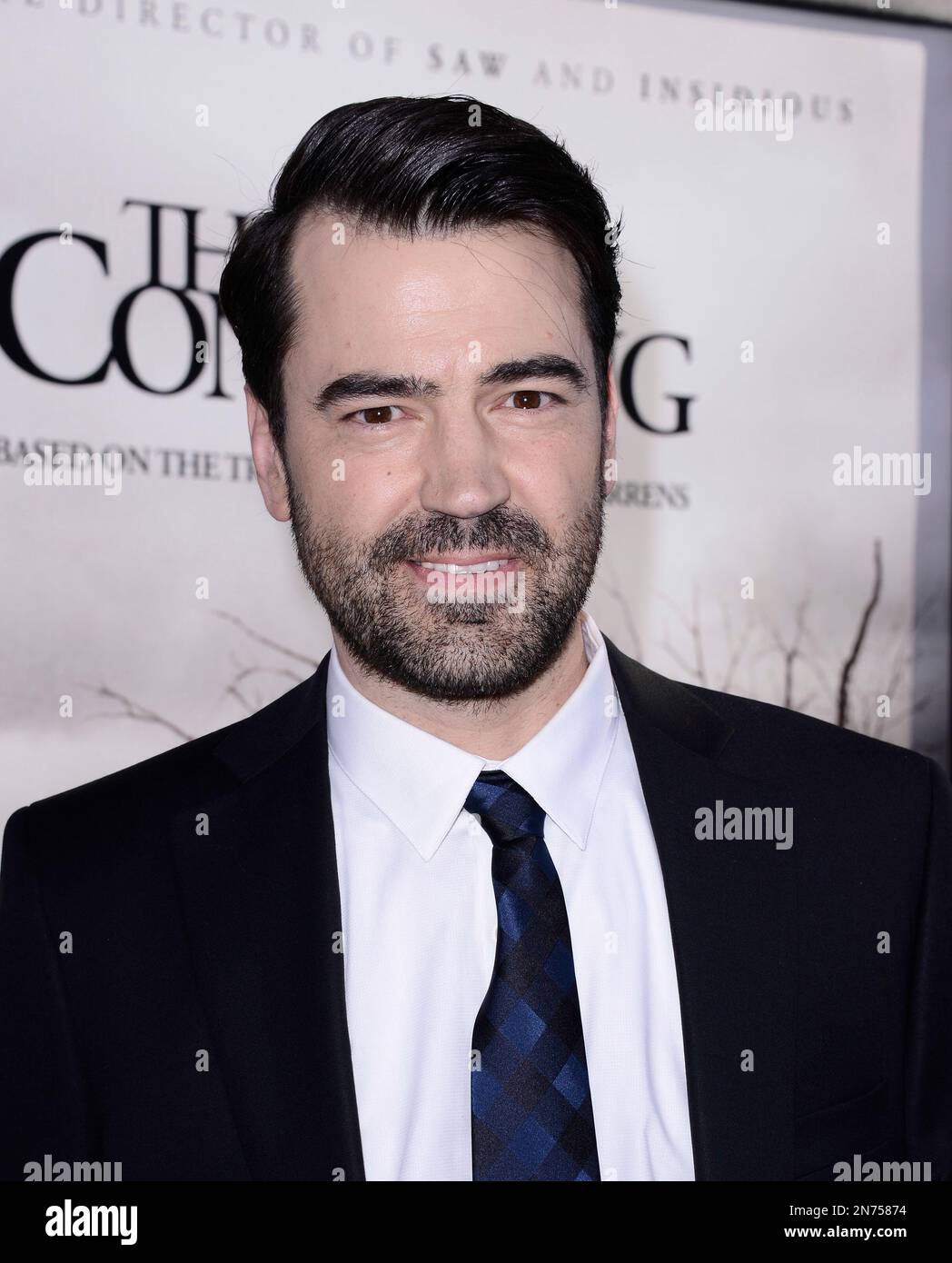 Actor Ron Livingston arrives at the LA Premiere of "The Conjuring" at ...