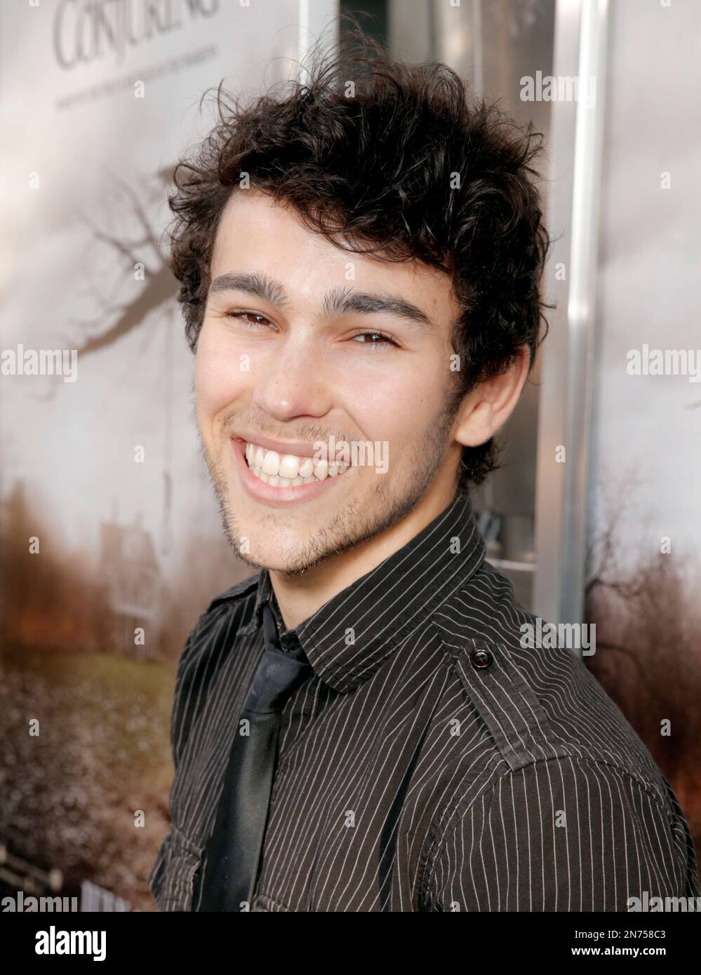 Max Schneider arrives at the LA premiere of "The Conjuring" at the ...