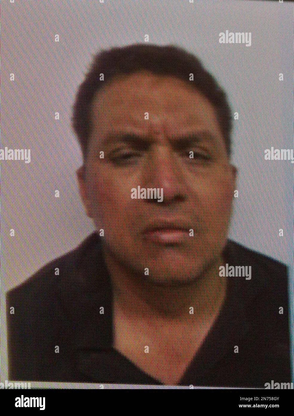 A mugshot of the Zetas drug cartel leader Miguel Angel Trevino Morales ...