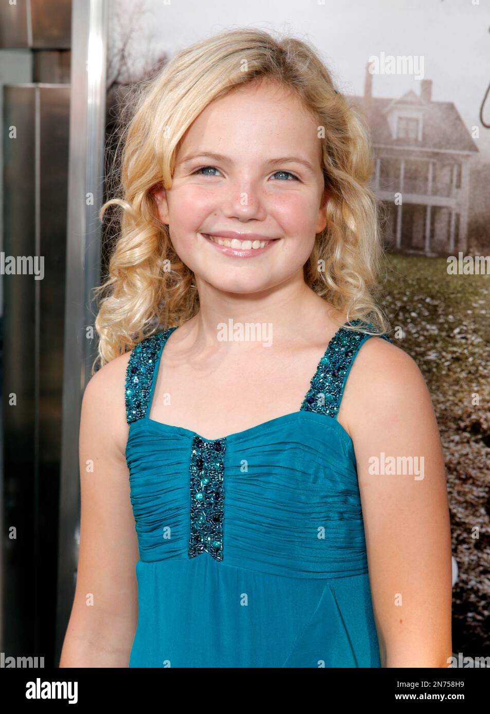 Kyla Deaver arrives at the LA premiere of "The Conjuring" at the Cinerama Dome on Monday, July ...