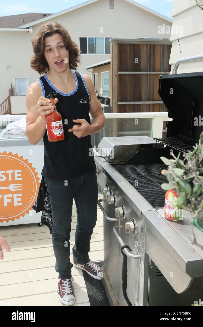 Disney's Leo Howard's celebrates his 16th Birthday at The Malibu Beach ...