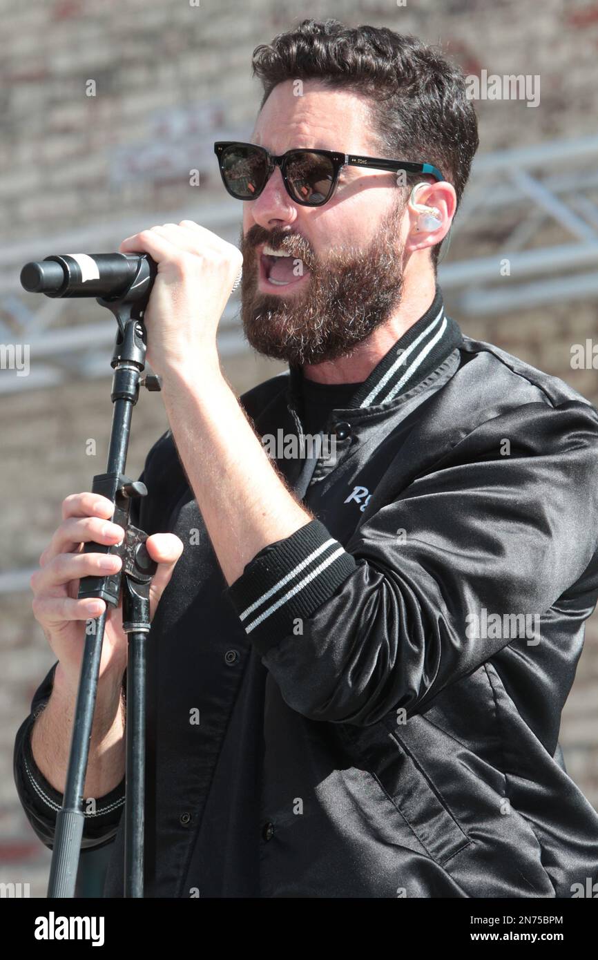Ryan Merchant of the indie rock band Capital Cities performs during the ...