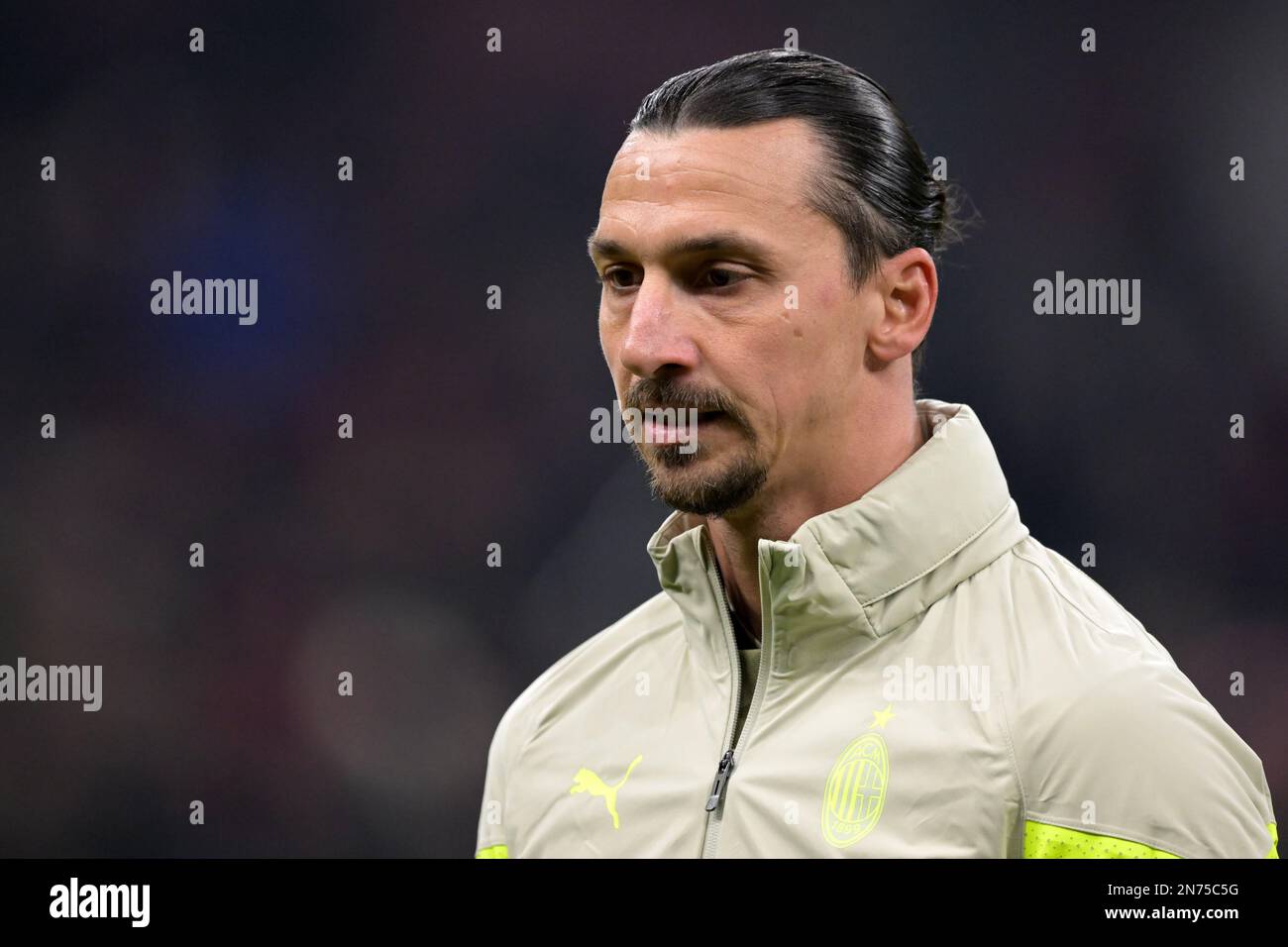 MILAN - Zlatan Ibrahimovic of AC Milan during the Italian series A ...