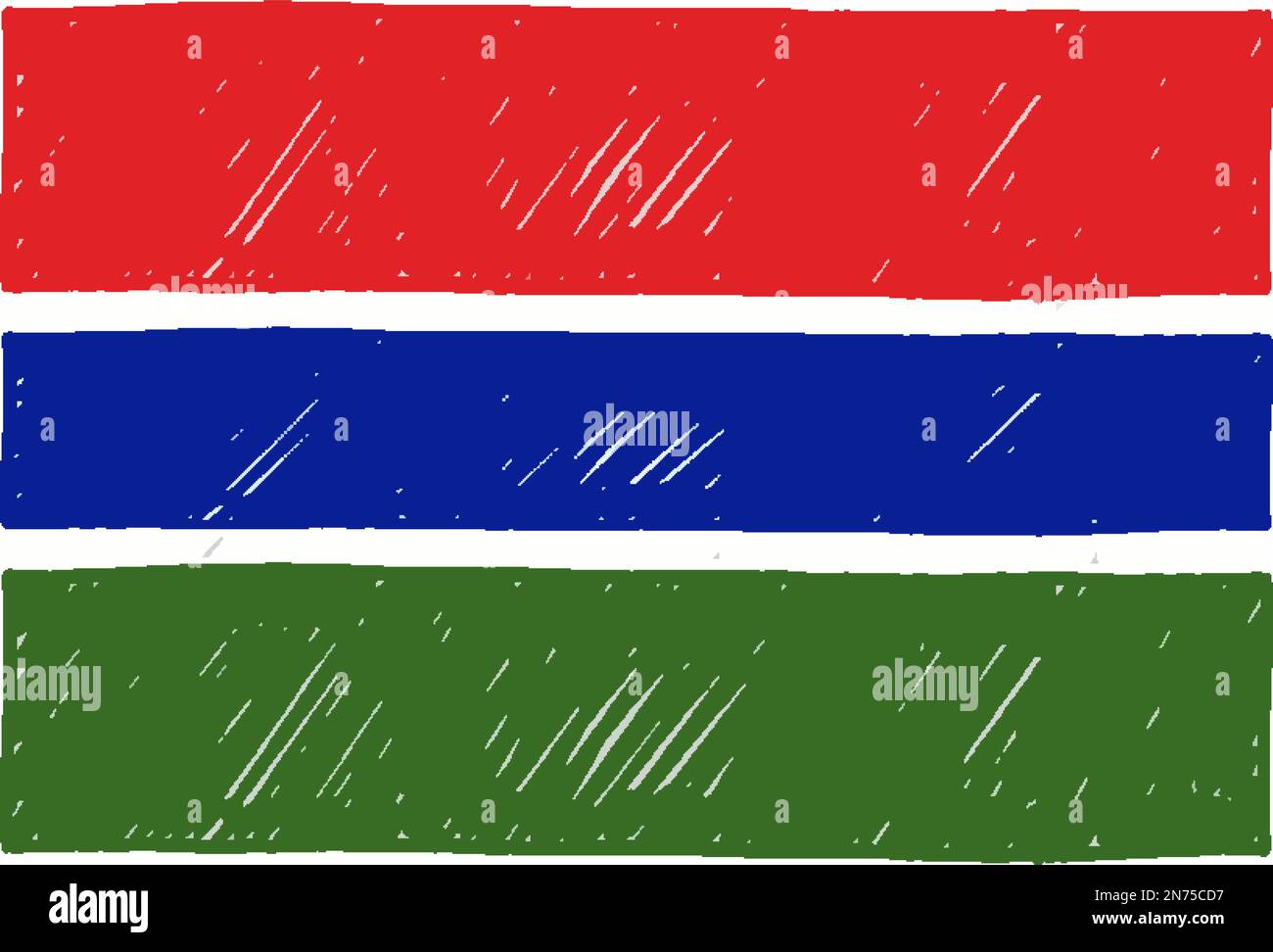 Flag Color Pencil Sketch Illustration Vector Stock Vector Image & Art ...