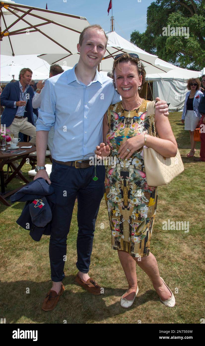 Sam Fane and mother Tessa Fane at the Cartier 'Style et Luxe' on the ...