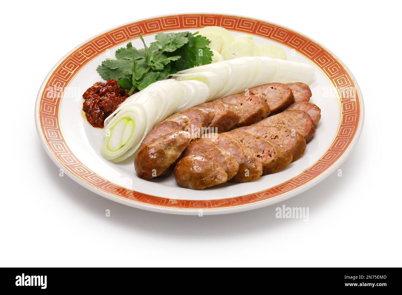 xiang chang, homemade Taiwanese sweet pork sausage Stock Photo - Alamy