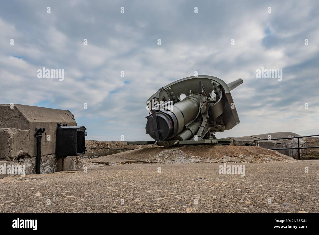 Battery gunnison hi-res stock photography and images - Alamy