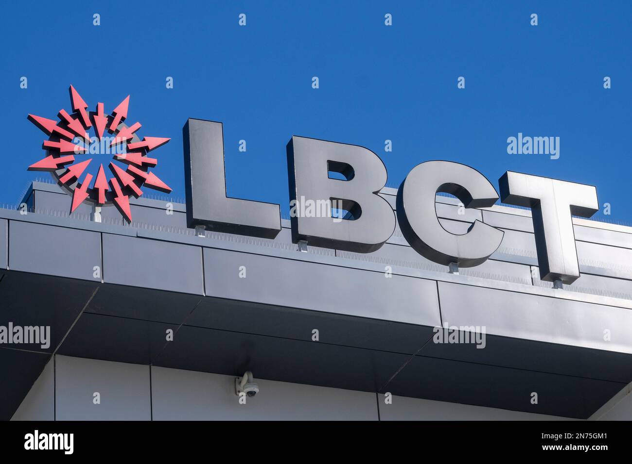 Los Angeles, California, USA. 9th Feb, 2023. The Long Beach Container ...