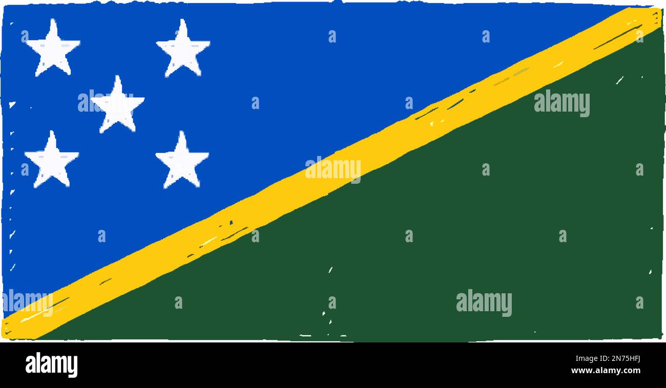 Flag Color Pencil Sketch Illustration Vector Stock Vector Image & Art ...