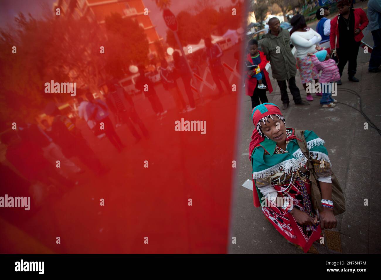Traditional healer Dimakatso Matjele, who says she received ...