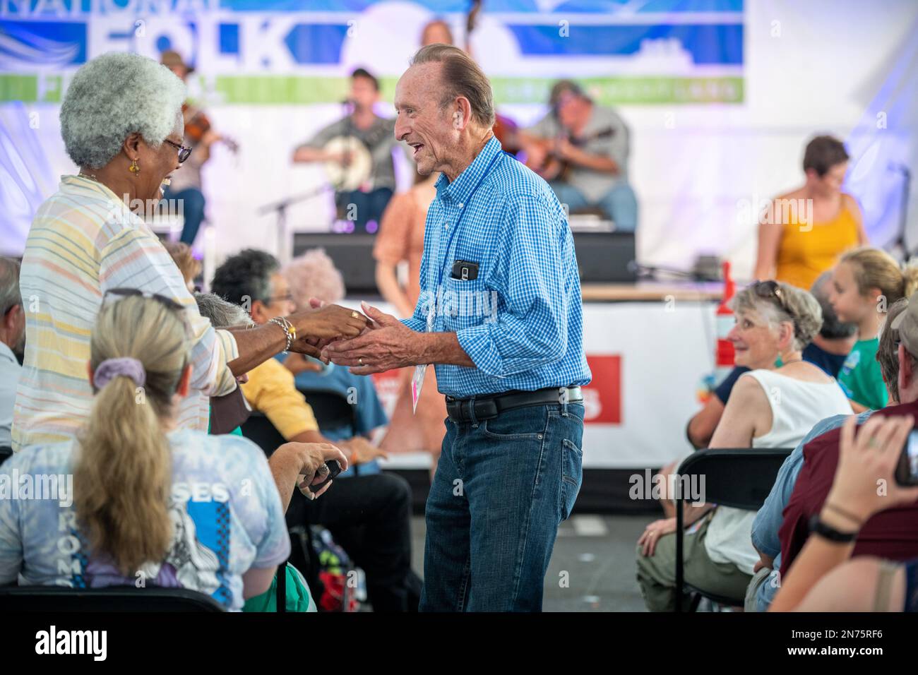 National Folk Festival Salisbury Maryland Thomas Maupin & Friends with ...