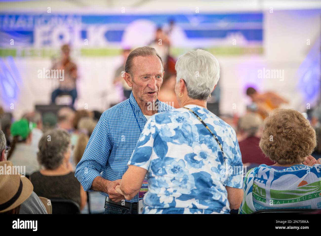 National Folk Festival Salisbury Maryland Thomas Maupin & Friends with ...