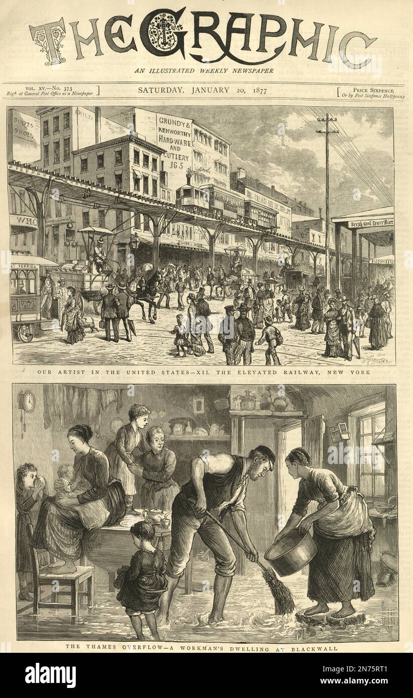 Natural disaster 19th century hi-res stock photography and images - Alamy