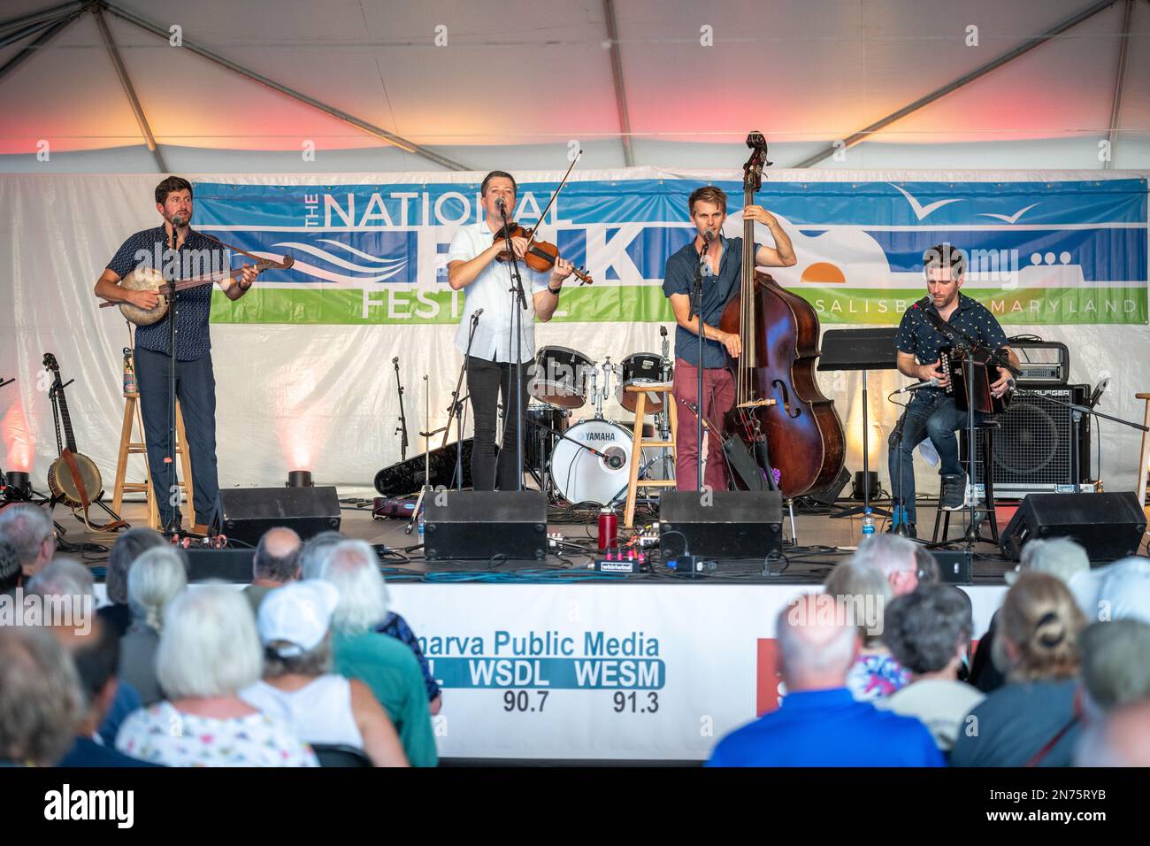 National Folk Festival Salisbury Maryland Thomas Maupin & Friends with ...