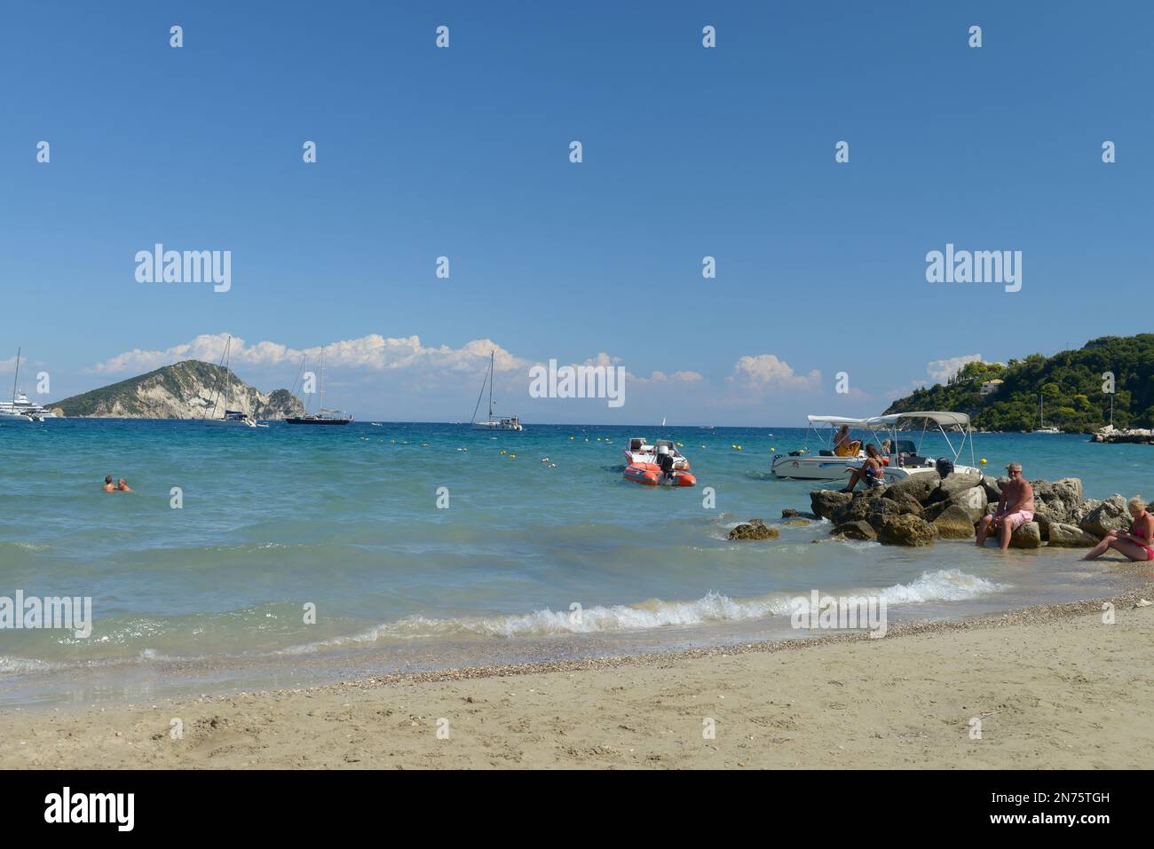 Keri Beach, Limni Keri, Zakynthos Island, Ionian Islands, Mediterranean ...