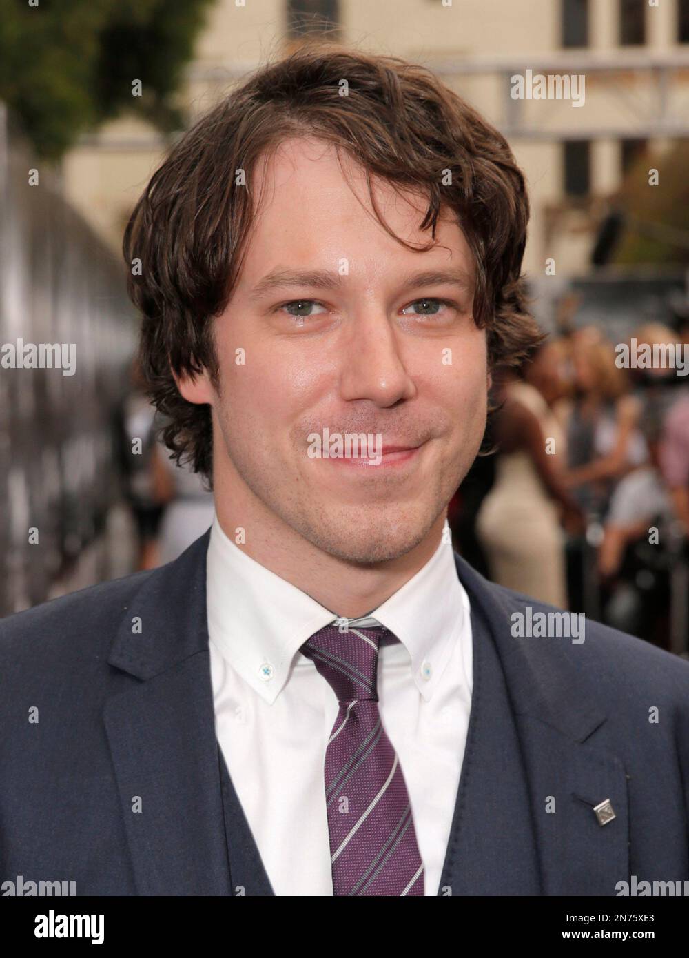 John Gallagher Jr. arrives on the red carpet at the season 2 premiere ...