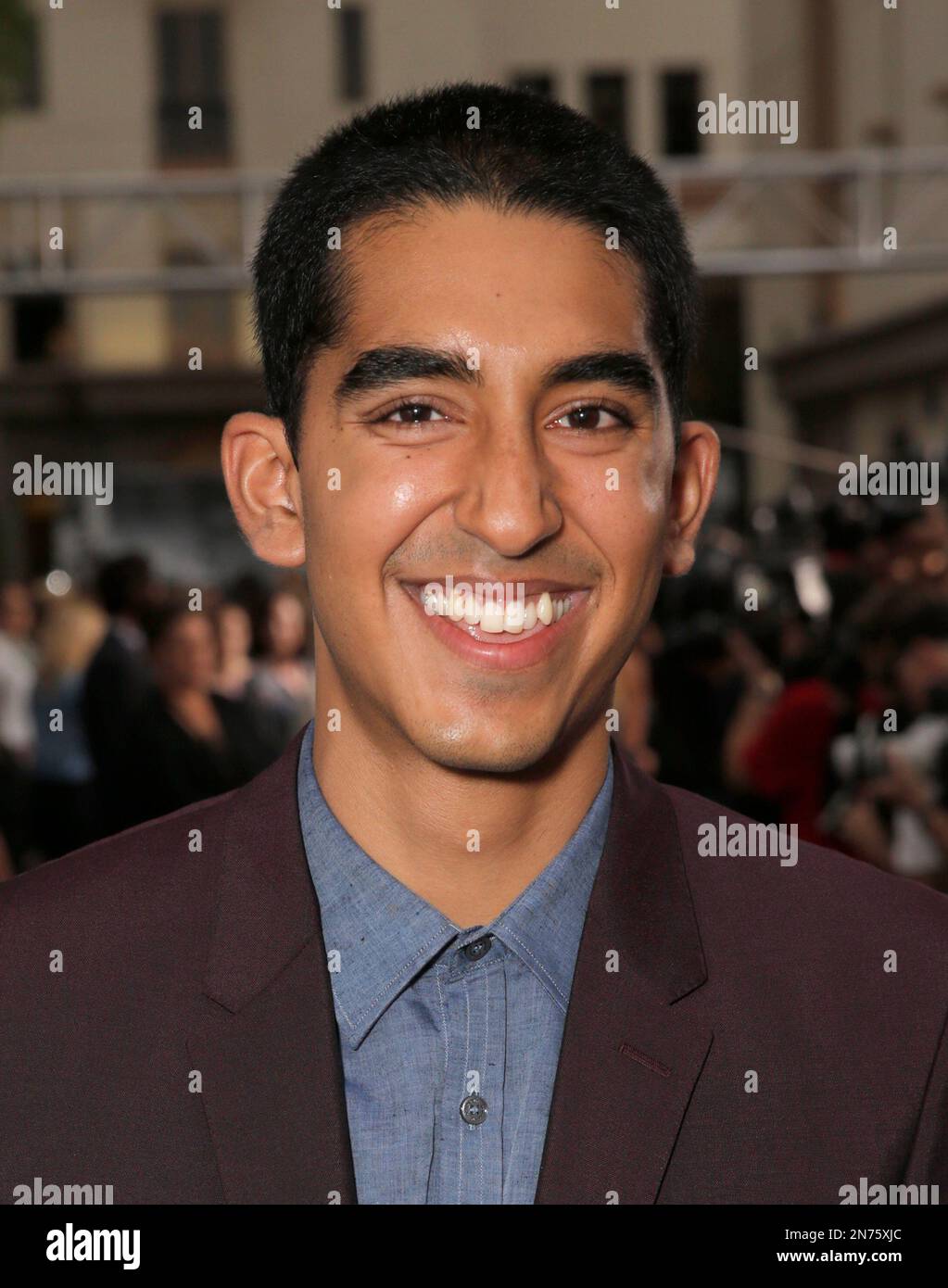 Dev Patel arrives on the red carpet at the season 2 premiere of "The ...