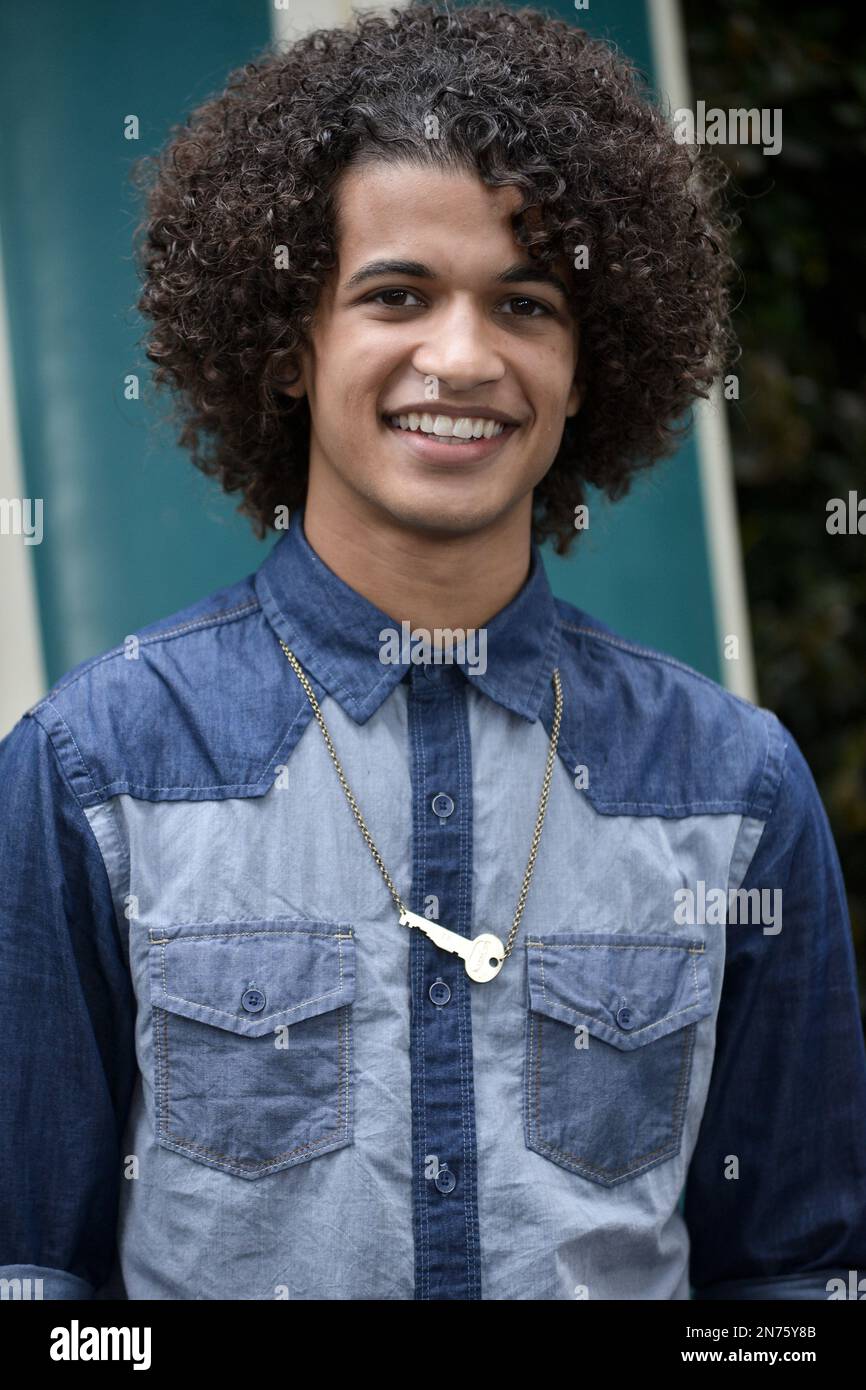 Jordan Fisher attends the "Teen Beach Movie" screening e at event at ...