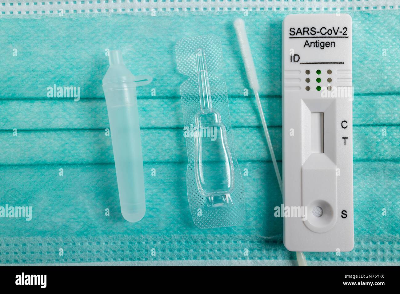 Medical Mouth Nasal Protective Mask, New Covid-19 Antigen Rapid Test ...