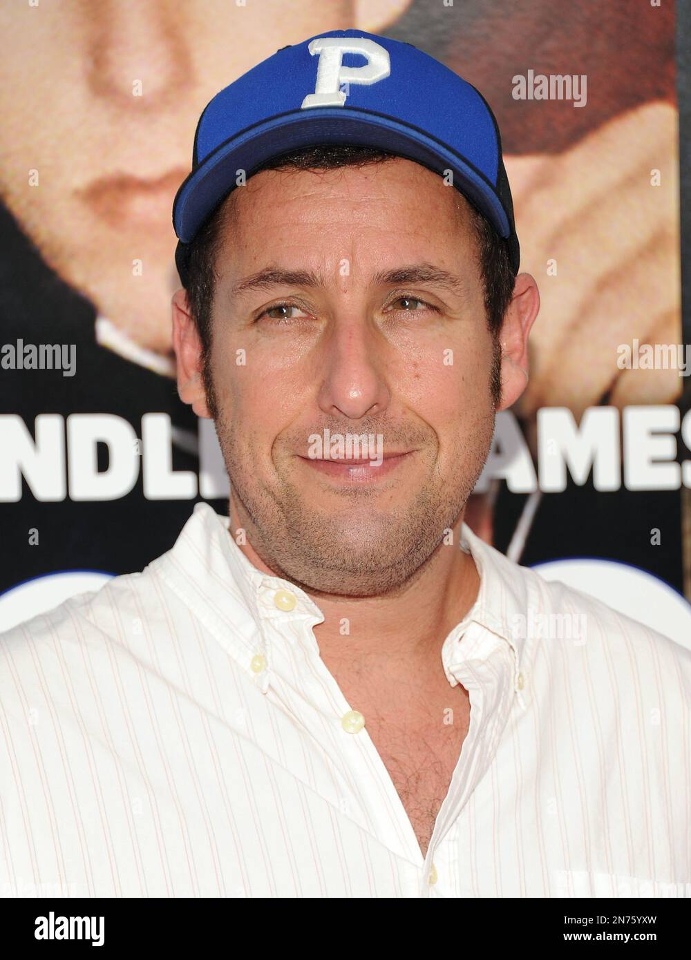 Actor Adam Sandler attends the premiere of "Grown Ups 2" at the AMC ...