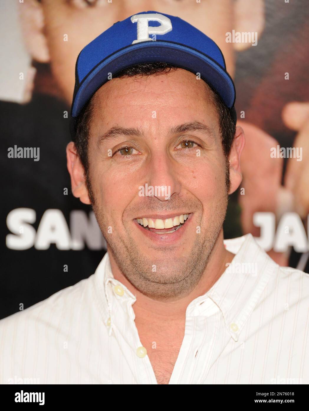 Actor Adam Sandler attends the premiere of "Grown Ups 2" at the AMC ...