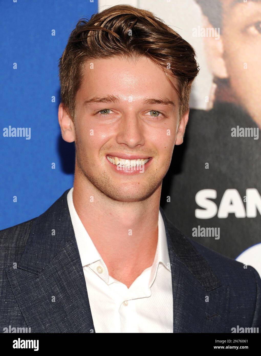 Actor Patrick Schwarzenegger attends the premiere of "Grown Ups 2" at ...