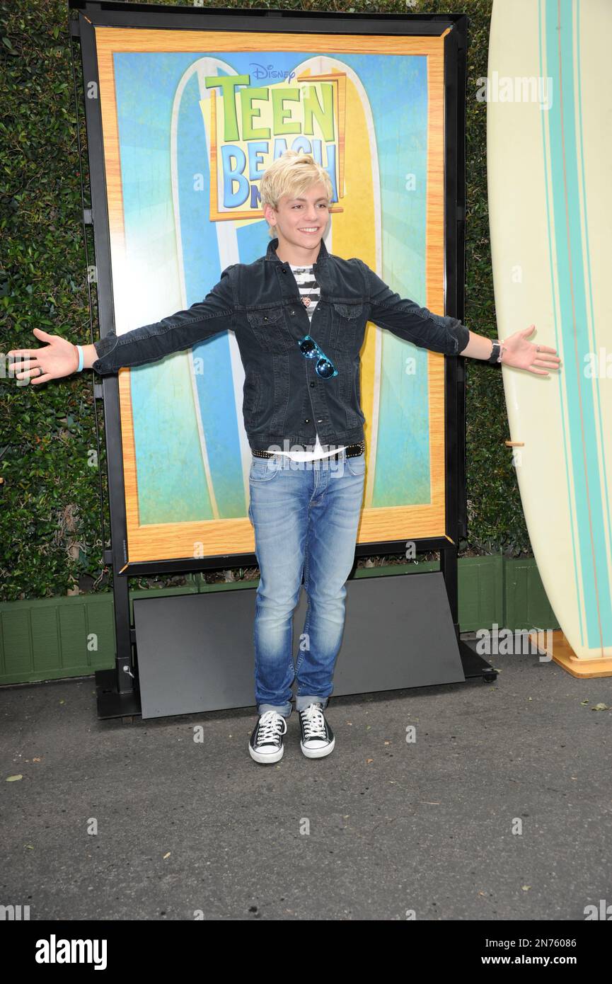 Ross Lynch attends the "Teen Beach Movie" screening e at event at The ...