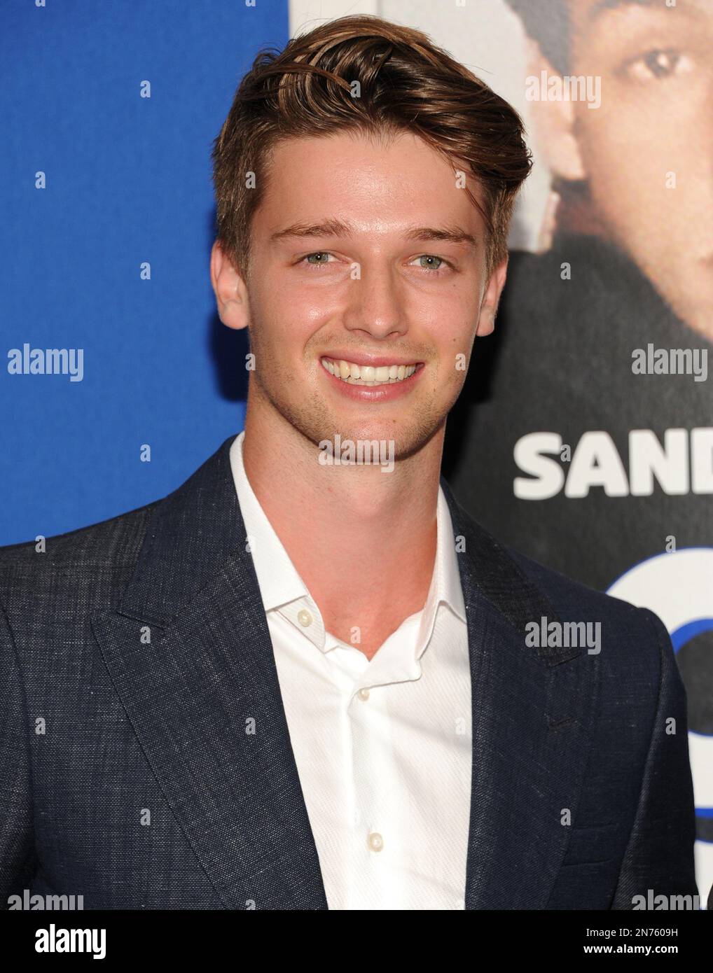Actor Patrick Schwarzenegger attends the premiere of "Grown Ups 2" at ...