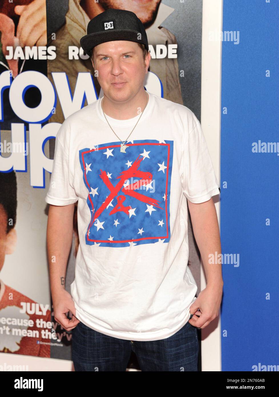 Actor and comedian Nick Swardson attends the premiere of "Grown Ups 2 ...