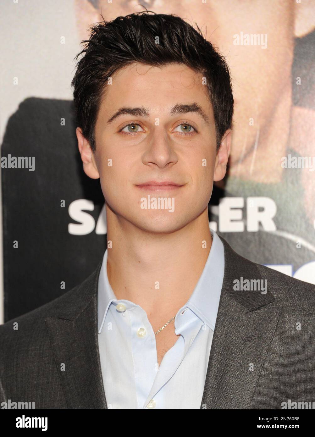 Actor David Henrie attends the premiere of "Grown Ups 2" at the AMC ...