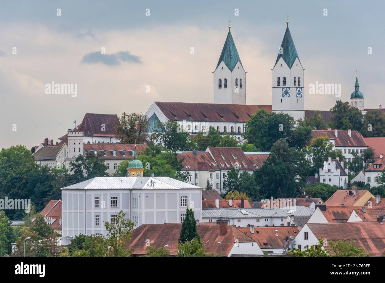 Germany, Bavaria, Freising, Domberg, Cathedral St. Maria and St ...