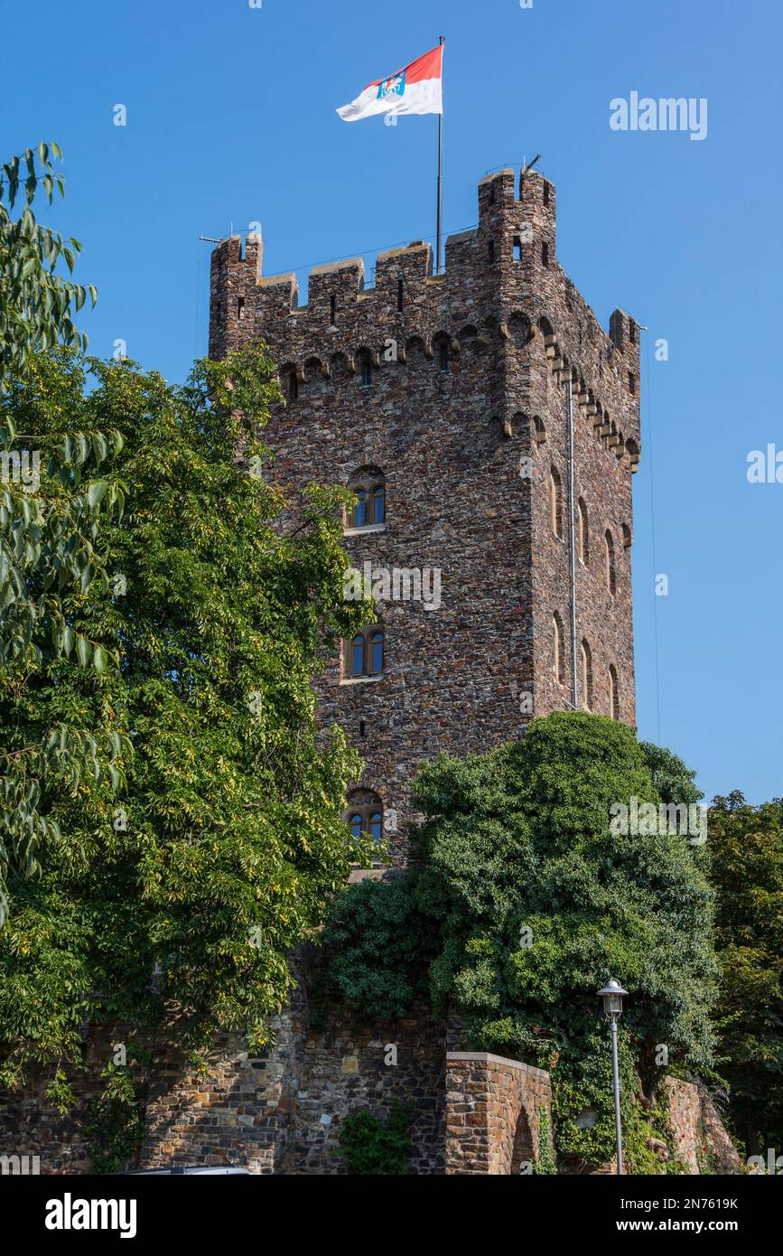 Germany, Rhineland-Palatinate, Mainz-Bingen County, Bingen am Rhein ...