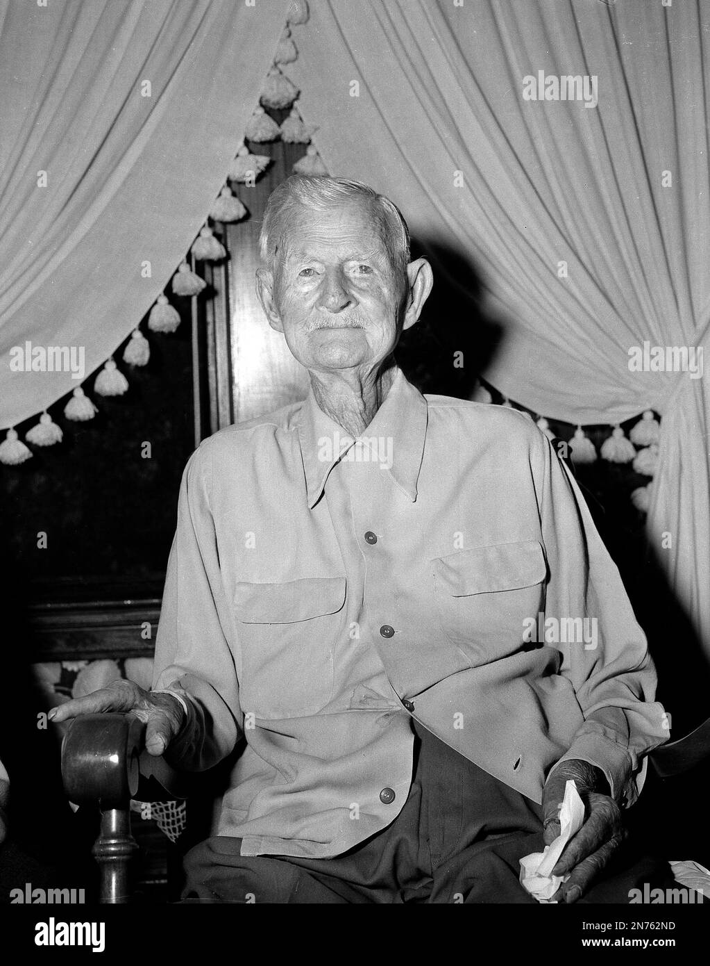 Walter W. Williams, one of three surviving members of the Confederate ...