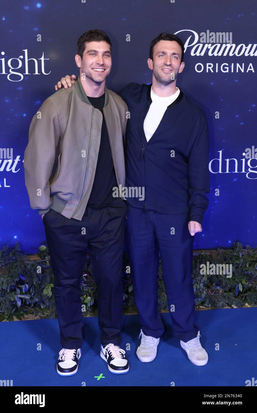 Mexico City, Mexico - February 09. Producers David Bernon and Brian ...