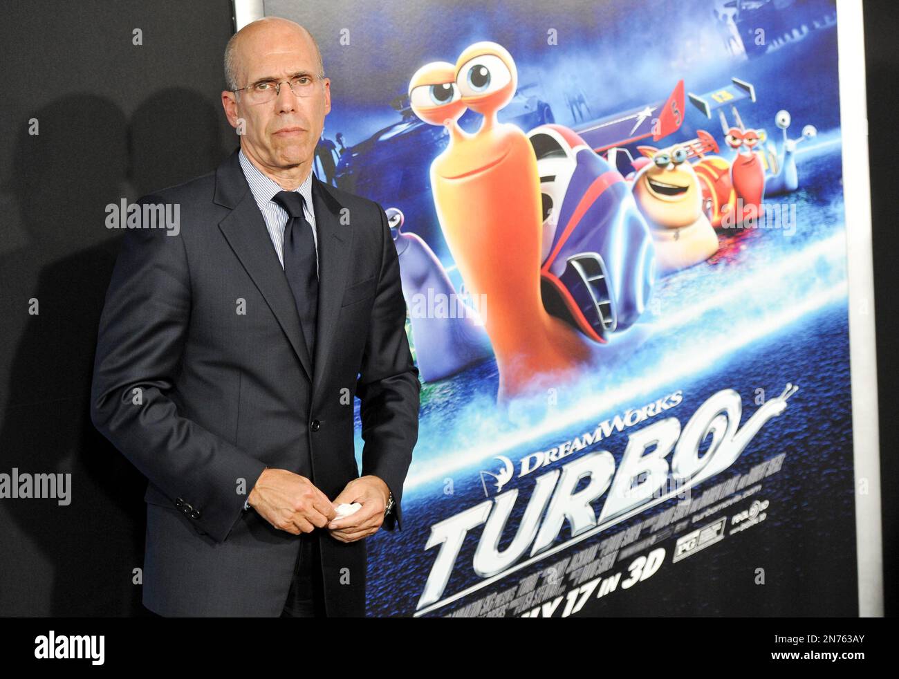 DreamWorks' Animation CEO Jeffrey Katzenberg attends the premiere of ...