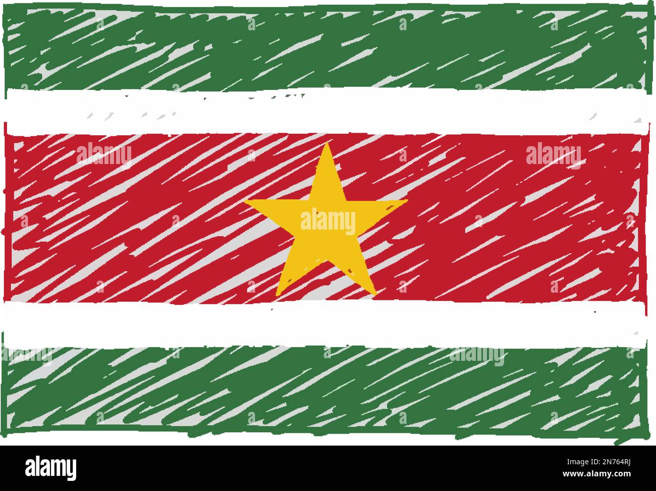 Flag Color Pencil Sketch Illustration Vector Stock Vector Image & Art ...