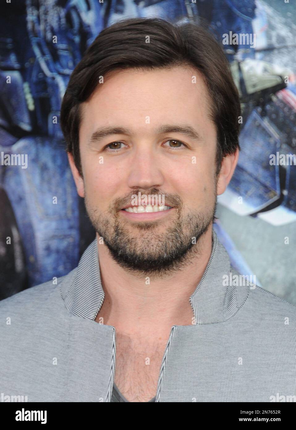 Rob McElhenney arrives at the LA premiere of "Pacific Rim" at the Dolby ...