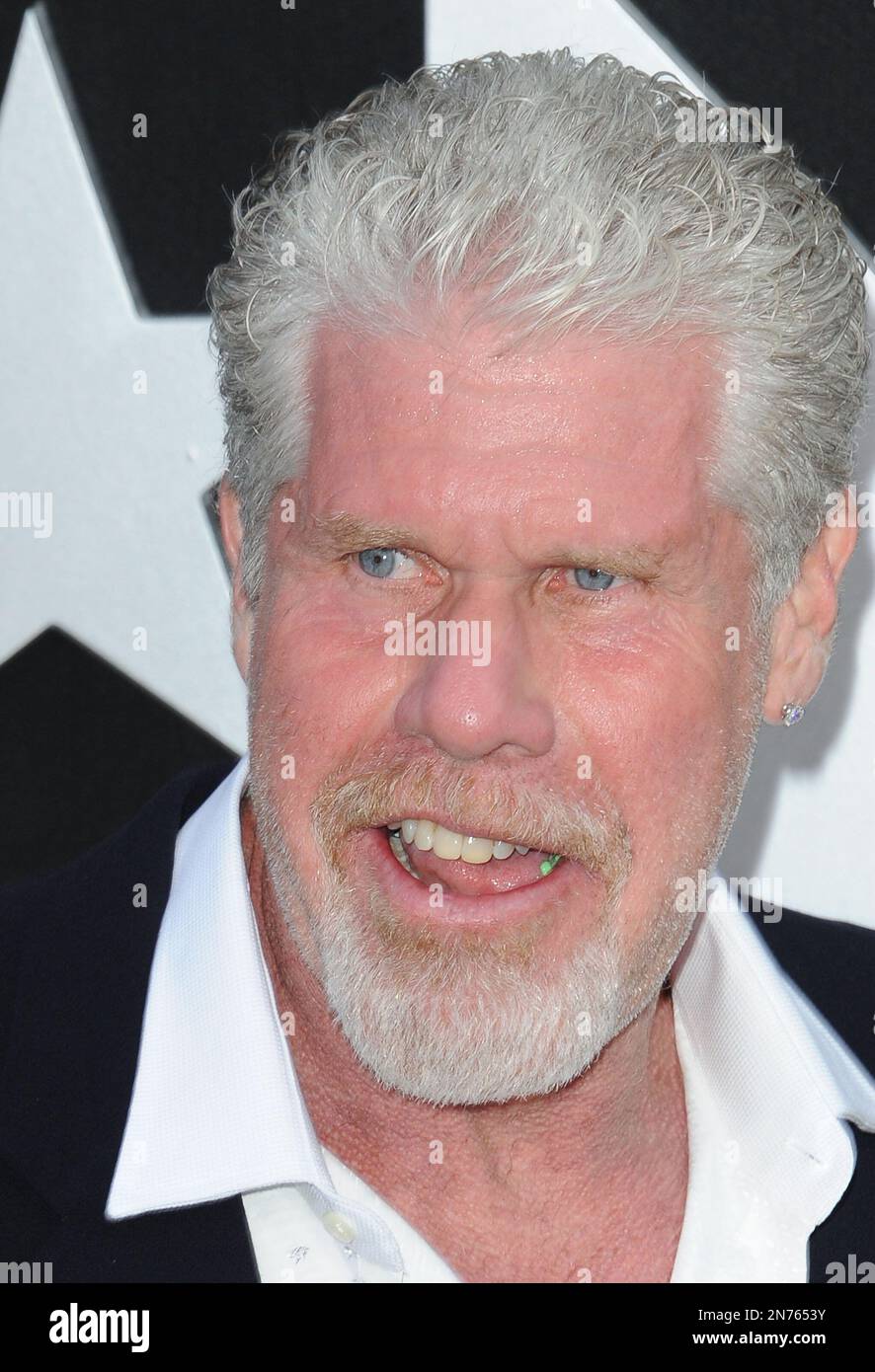 Ron Perlman arrives at the LA premiere of "Pacific Rim" at the Dolby ...
