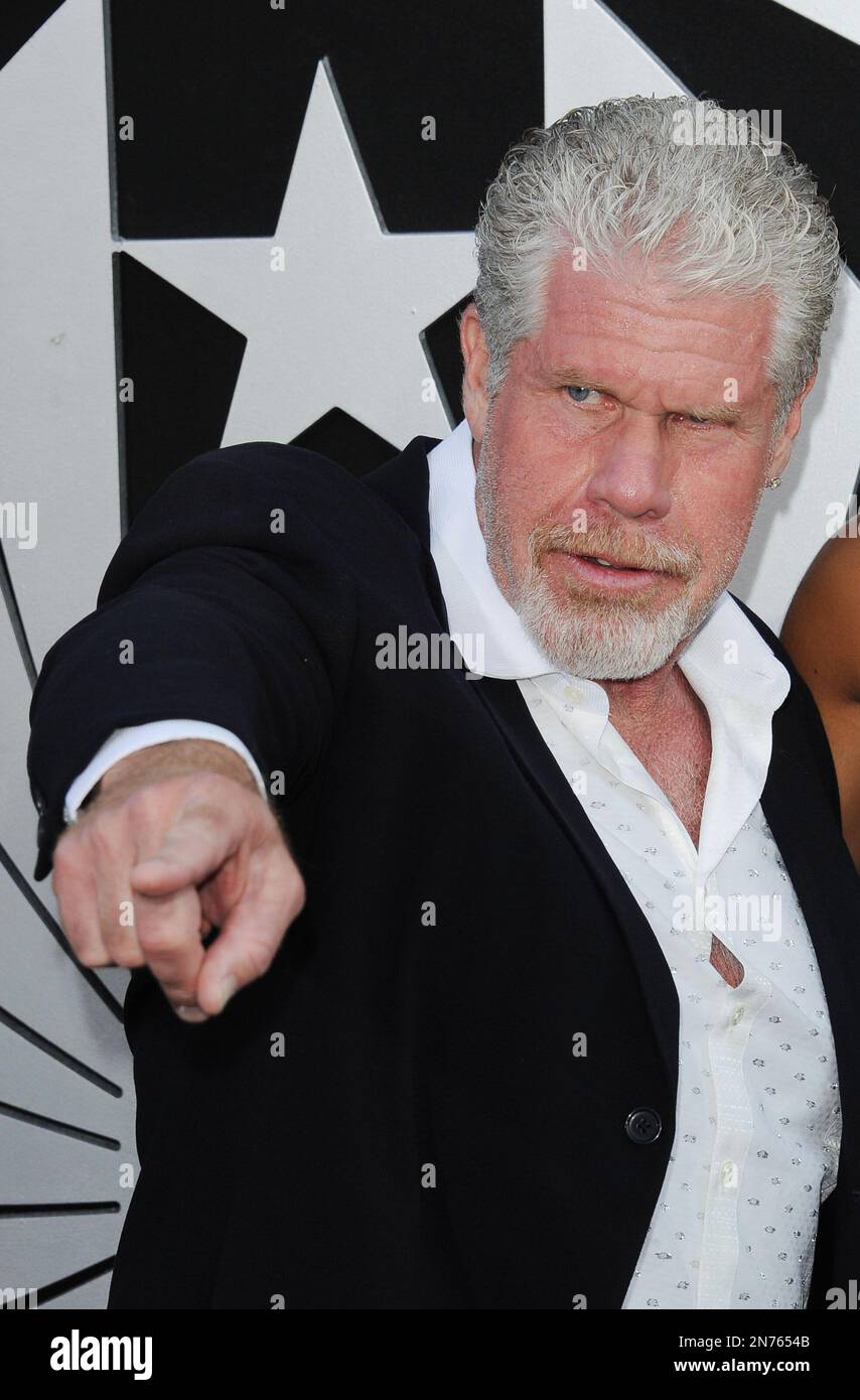 Ron Perlman arrives at the LA premiere of "Pacific Rim" at the Dolby ...