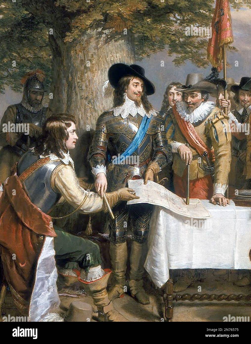 The battle of edgehill 1642 hi-res stock photography and images - Alamy