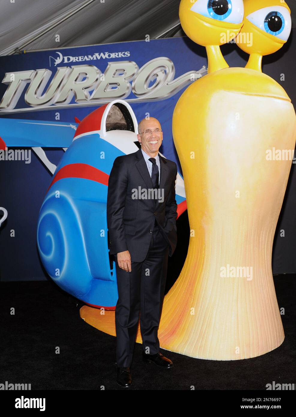 DreamWorks' Animation CEO Jeffrey Katzenberg attends the premiere of ...